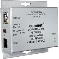 ComNet CNFE2MCPOE/M Mini 10/100 Mbps Ethernet Media Conveter med PoE