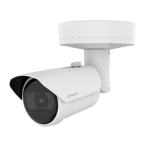 Hanwha XNO-A8084R X Series 5MP WN9 IP AI Outdoor Vandal Bullet Camera, 3.3-9.3mm Varifocal Lens ...